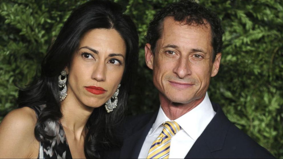 Video Huma Abedin Splits With Anthony Weiner Following Another Sexting