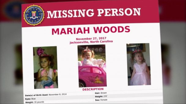Video Desperate Search For Missing 3 Year Old Girl In North Carolina