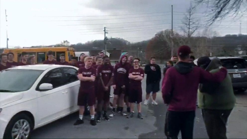 Volunteer football coach receives new car as thank-you for his service ...