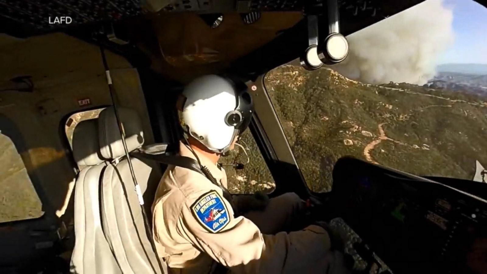 Pilots reflect on rescuing people and dogs during California wildfires ...