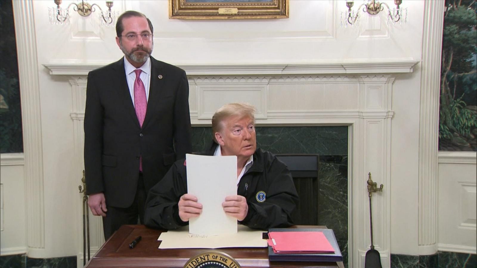 President Trump signs coronavirus bill - Good Morning America