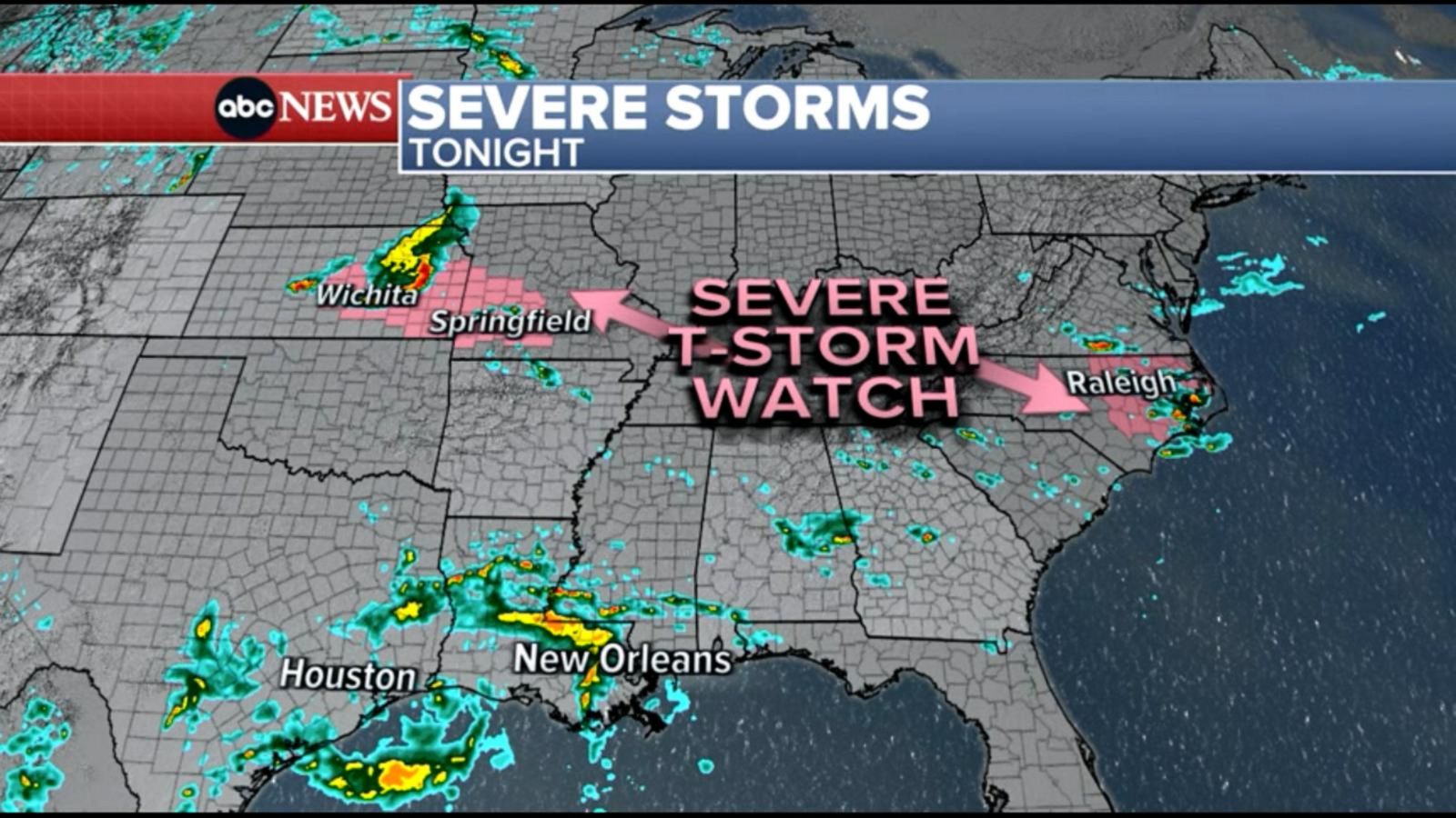 Severe Storms Forecasted For Several States Good Morning America