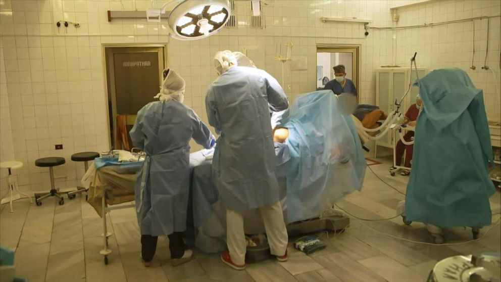 Inside the hospital answering the calls from the Ukraine frontlines | GMA