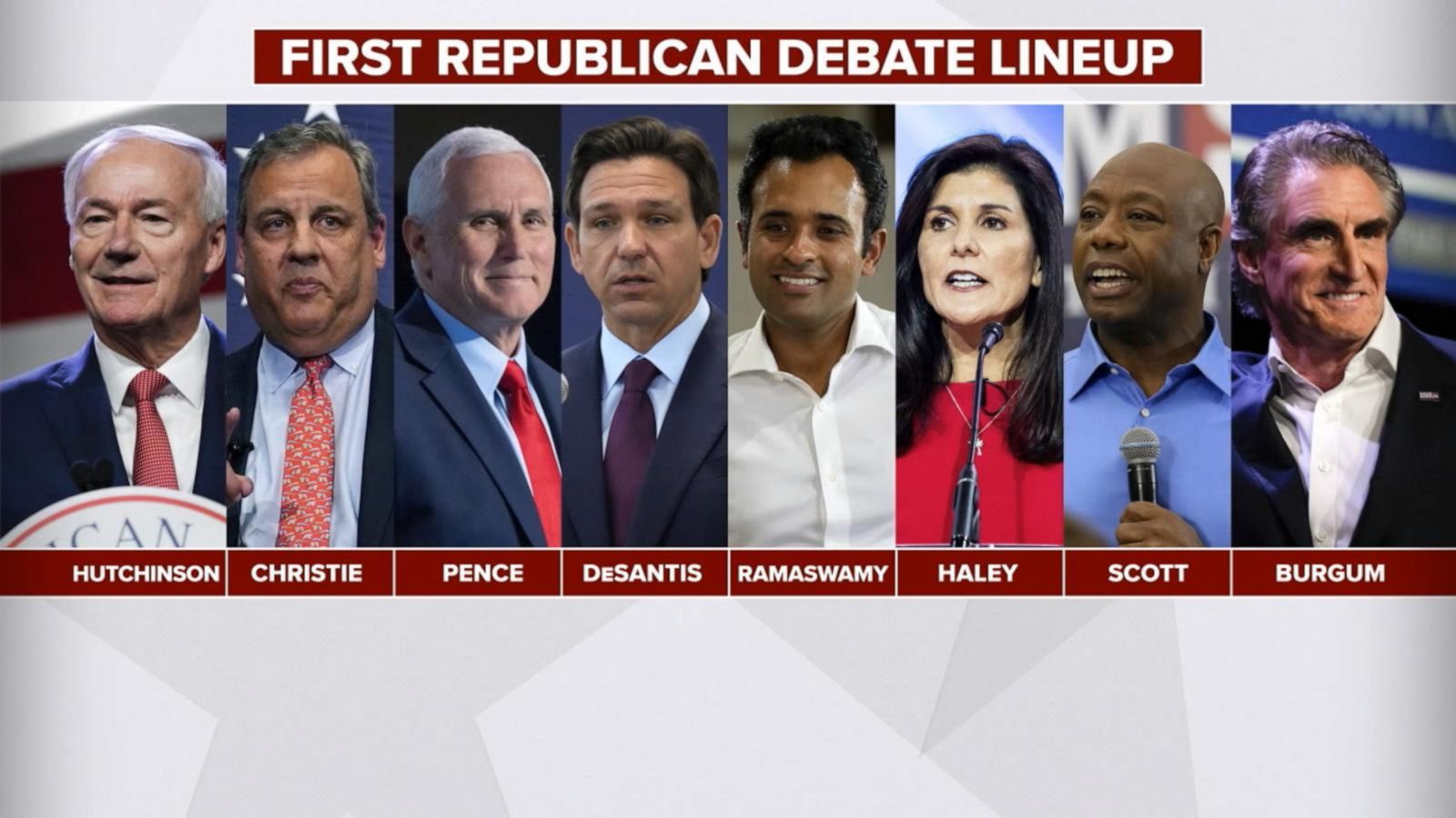 GOP presidential contenders meet face-to-face for first time - Good ...