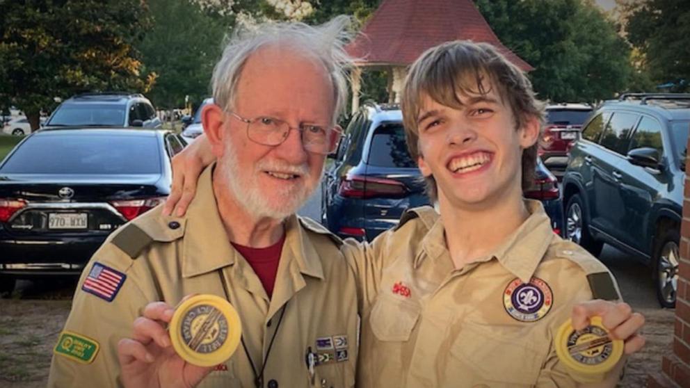 Determined Boy Scout overcomes obstacles and odds | GMA