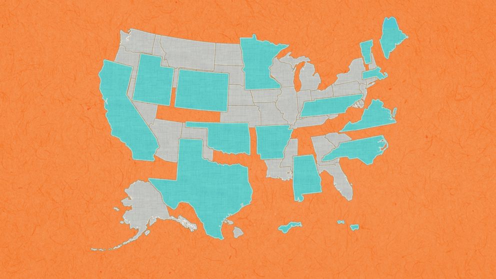 Super Tuesday Map